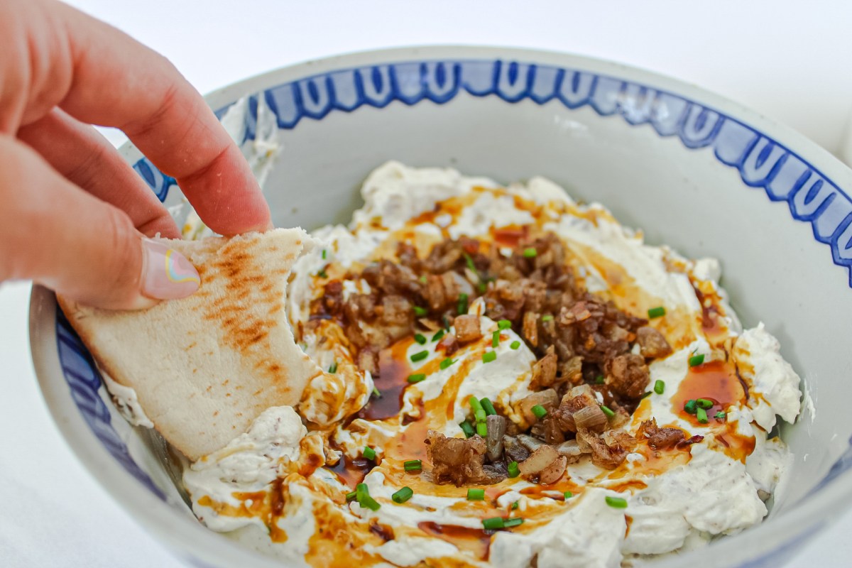 French onion labneh – The Sunday Roast